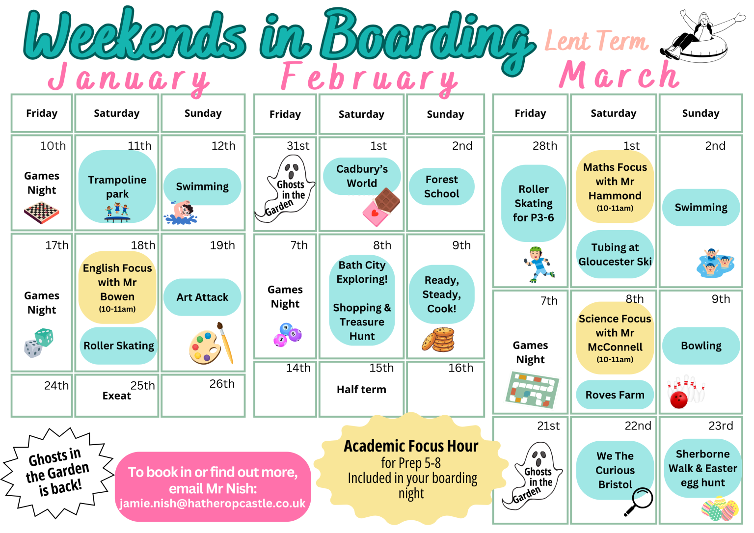 Weekends in Boarding: An Exciting Line-Up at Hatherop Castle School ...